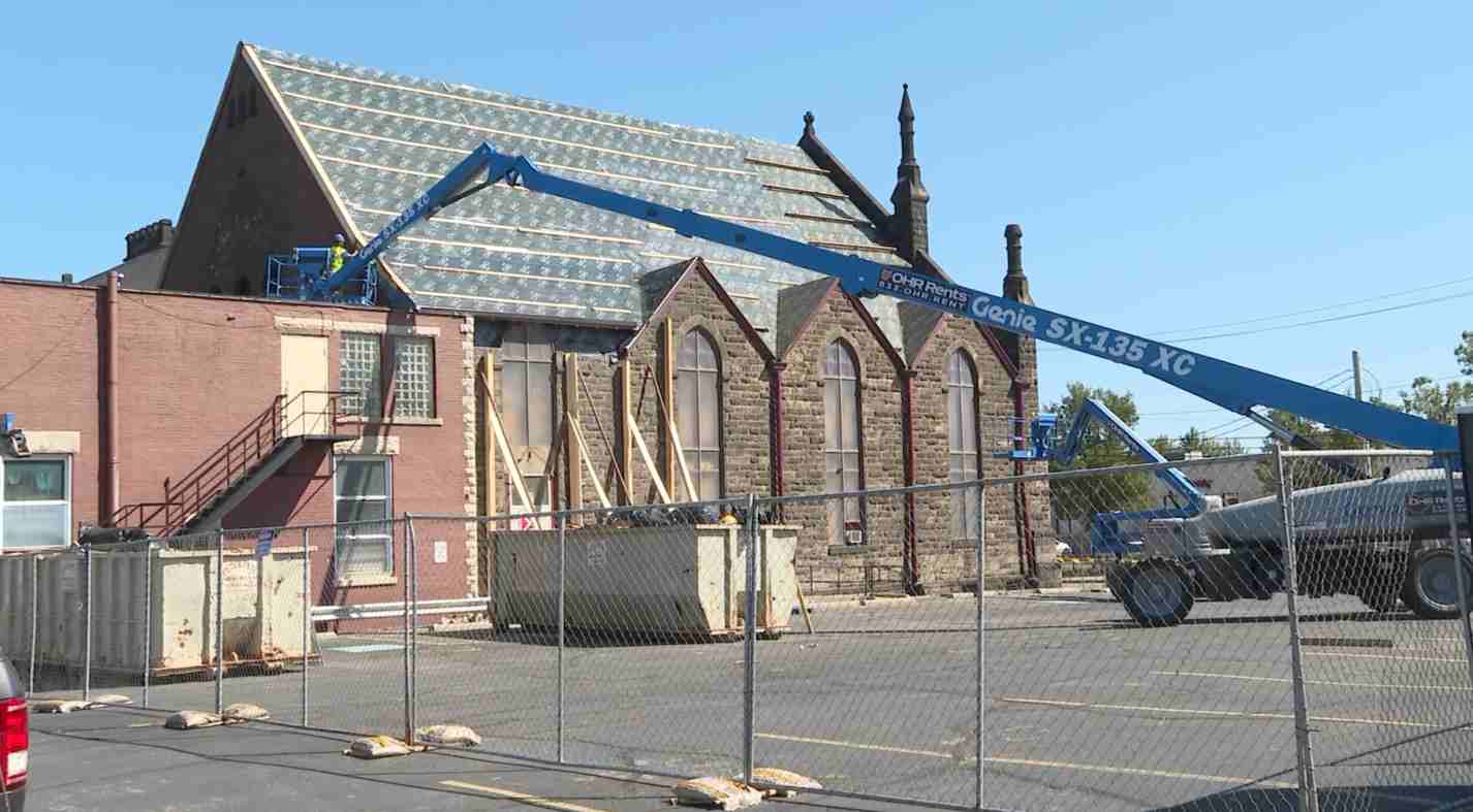 Historic Cleveland Church Rents OHR Rents Equipment After Tornado